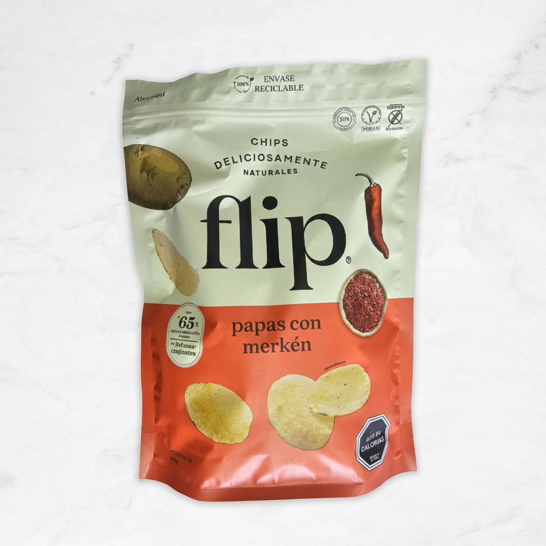 Chips | Papas con Merkén | Flip – Corrales del Sur